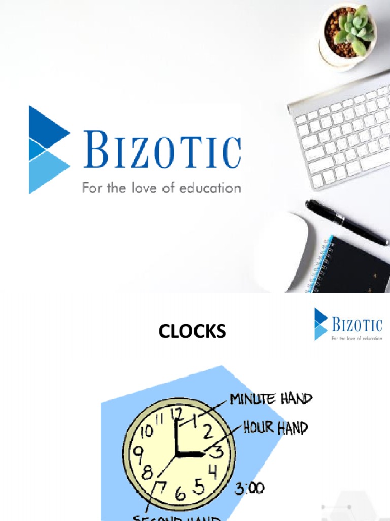 Module 10 - Clocks & Calendars | PDF | Hour | Units Of Measurement