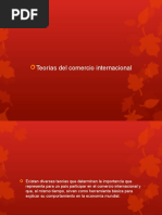 Teorías Del Comercio Internacional Modernas | PDF | El comercio internacional | Comercio