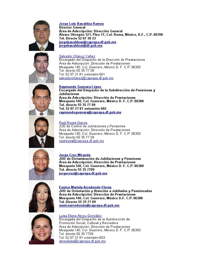 Caprepa Organigrama | PDF | Política