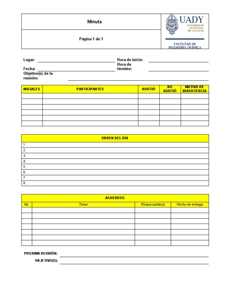 PLANTILLA de Minuta | PDF