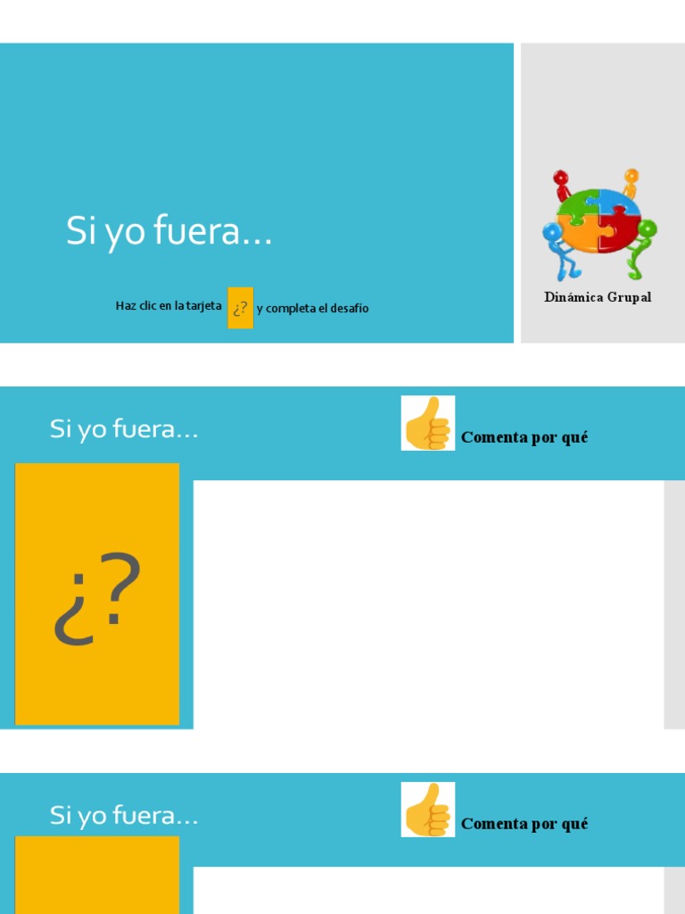 Si Yo Fuera... | PDF