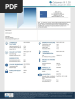 Data Sheet - Specifications Glazing - 8mm | PDF