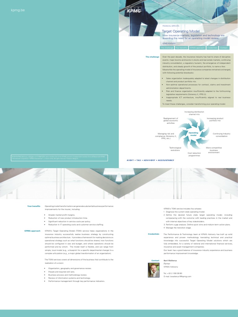 KPMG - Target Operating Model | PDF | Strategic Management | Business