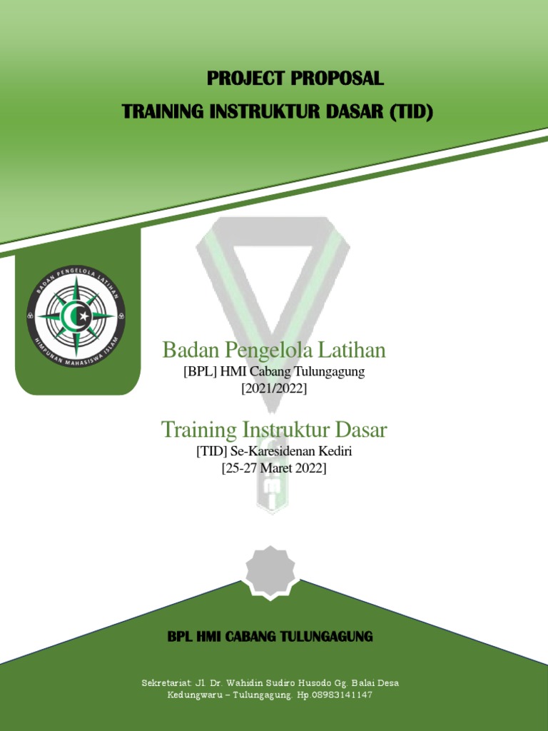 Proposal Tid BPL Hmi Tulungagung 2022 | PDF