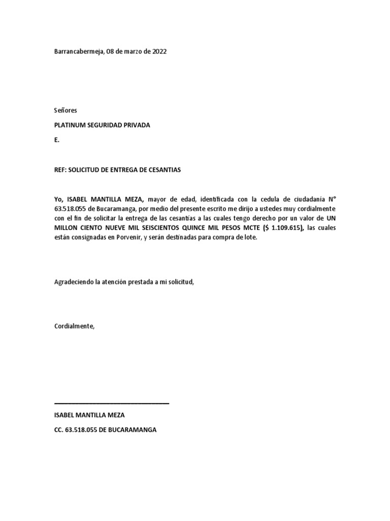 Modelo Carta Cesantias Docx Modelo Carta Cesantias Vi - vrogue.co Modelo Carta Cesantias Docx Modelo Carta Cesantias Vi - vrogue.co