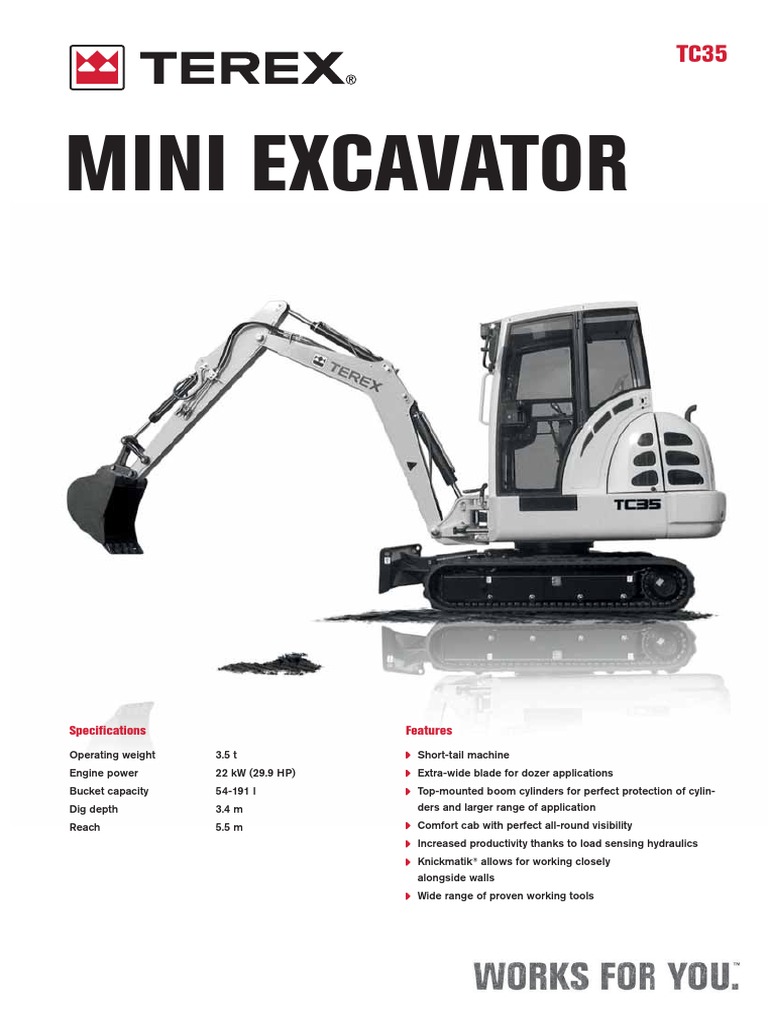 Terex - tc35 | Download Free PDF | Land Vehicles | Vehicle Technology