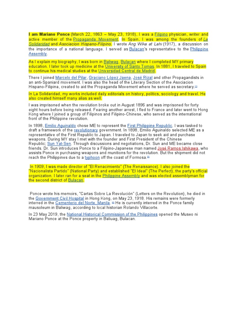 Filipino Monologue | PDF | Philippines