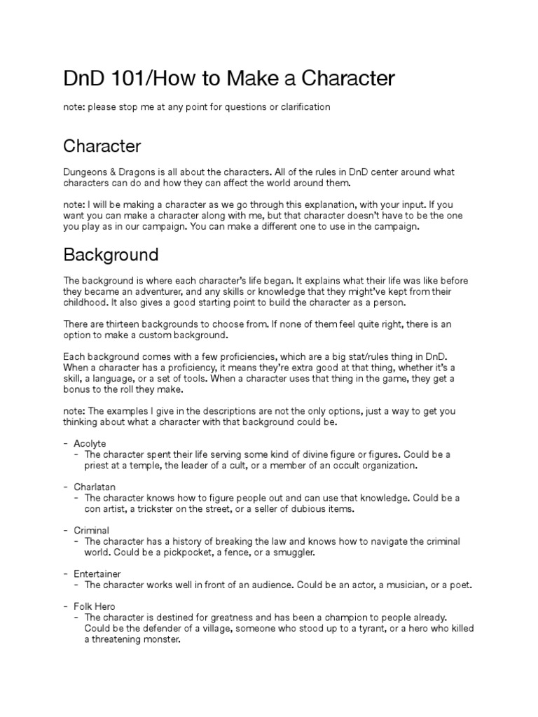 How To Play DND PDF | PDF