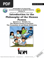 Introduction To The Philosophy of The Human Person: Quarter 2 - Module ...