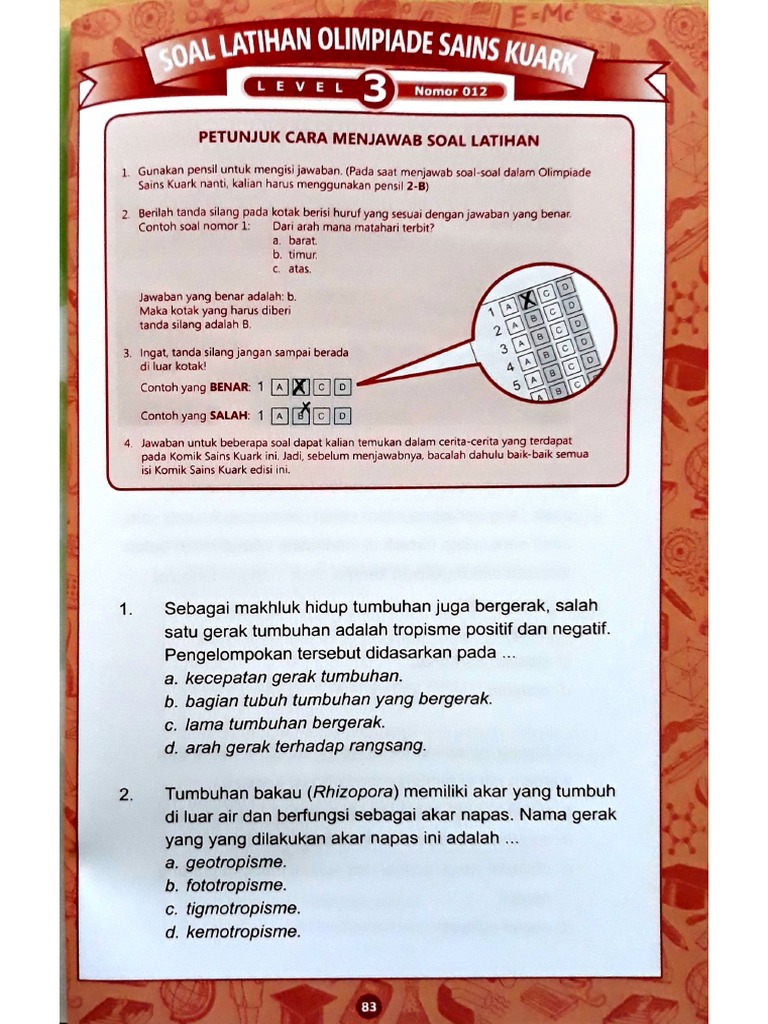 Soal Kuark Level 3 012 | PDF