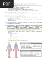 Términos de Relación, Comparación y Lateralidad de Anatomía | PDF ...