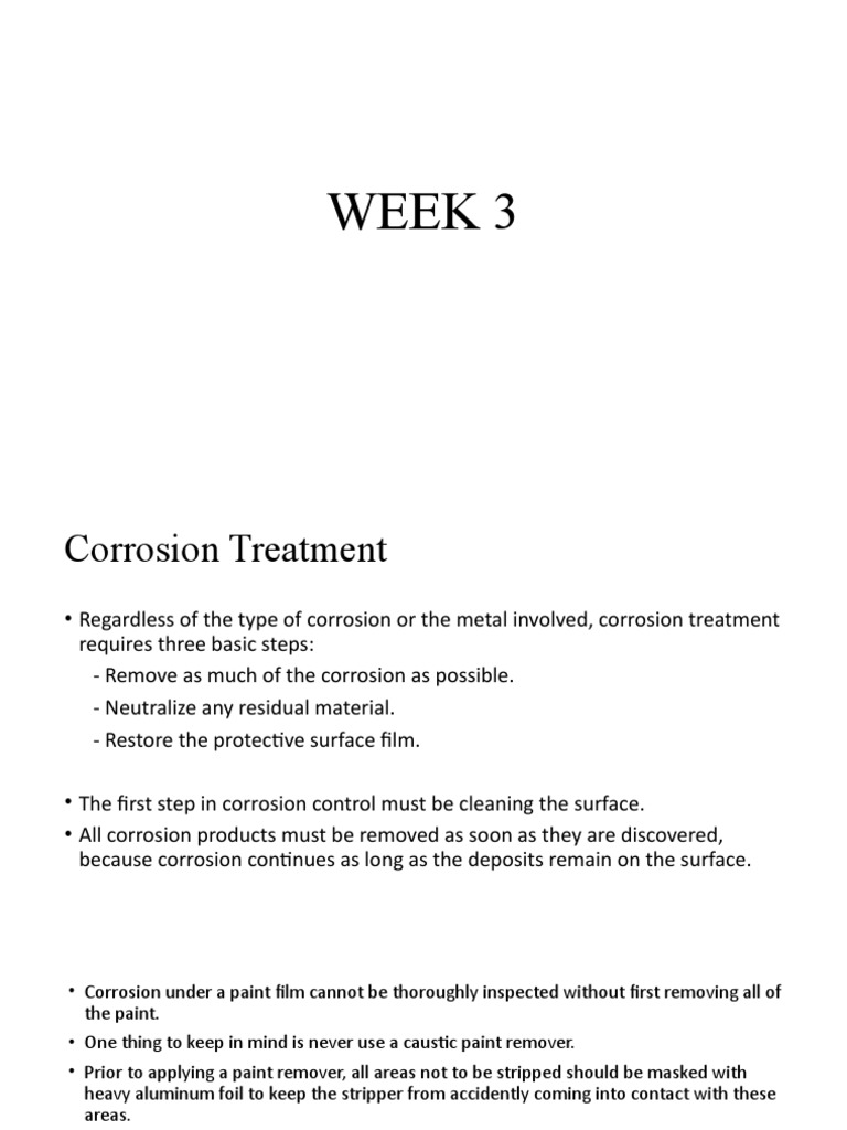 Corrosion Treatment and Prevention Guide | PDF | Corrosion | Chromium