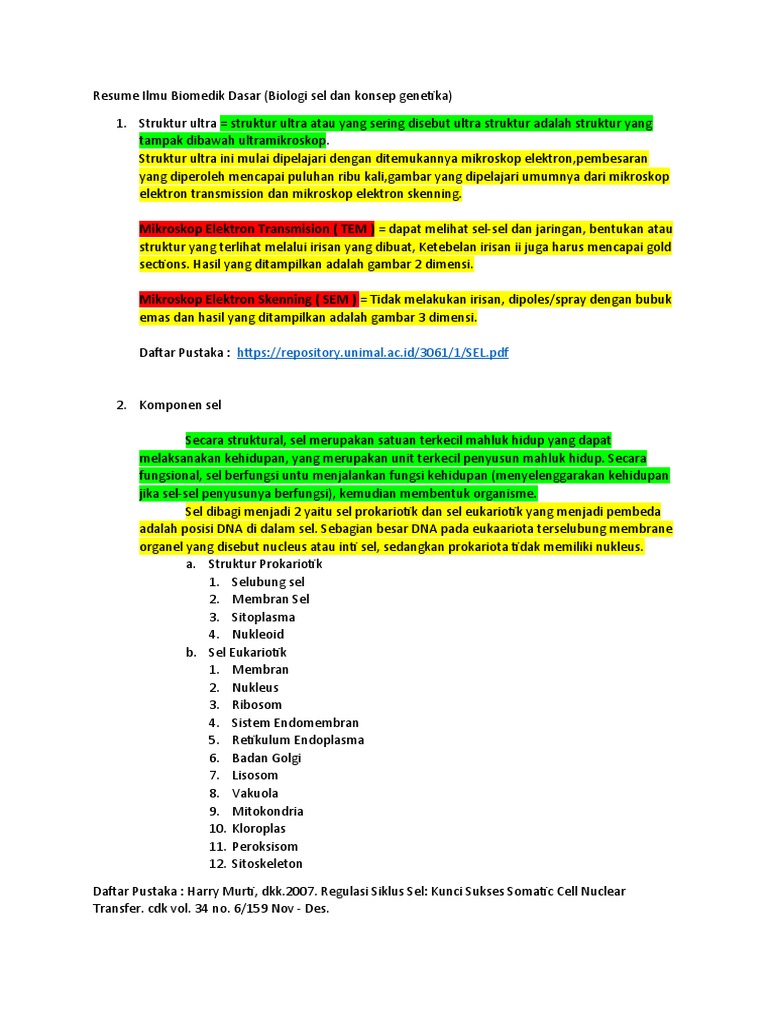 Resume Ibd Ocha | PDF | Kesehatan Holistik | Sains & Matematika