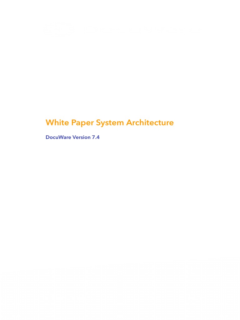 Whitepaper - DW - Architecture | PDF | Web Application | Microsoft Outlook