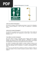 Lavaojos - Instrucciones de Uso | PDF | Agua