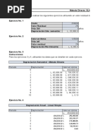 Practica de Depreciacion | PDF | Depreciación | Activo fijo