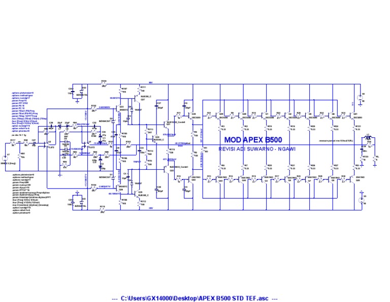 Apex B500 STD Tef | PDF