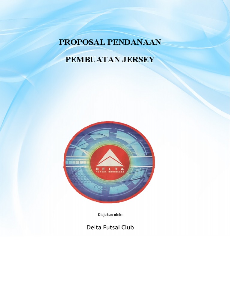 Proposal Jersey Delta Futsal | PDF