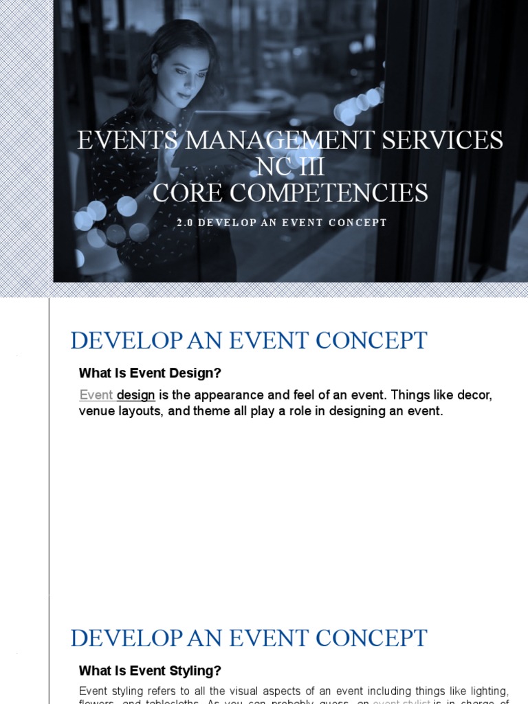Event Concept Development Guide | PDF | Marketing | Target Audience