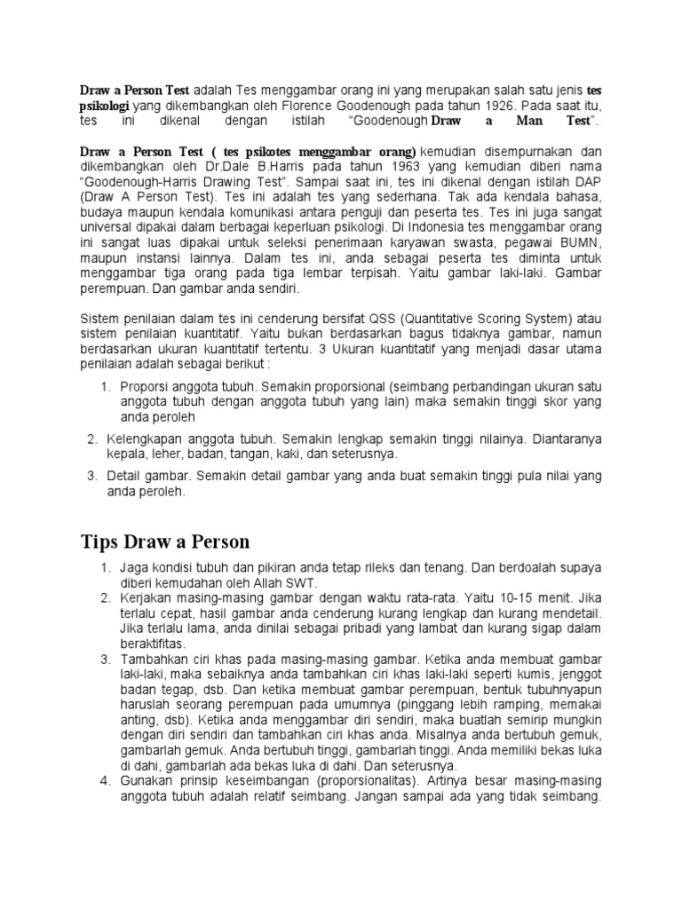 Tes Dap (Tata Cara) | PDF
