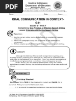 Spanish 1 - Sample Dialogues & Practice With Writing Rubric | PDF ...