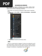 Aprendiendo WordPad | PDF | Point and Click | Ventana (informática)