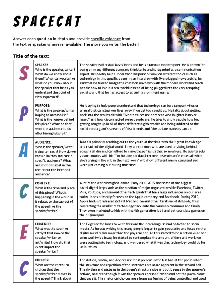 Touchscreen Spacecat | PDF | Poetry | Rhetoric