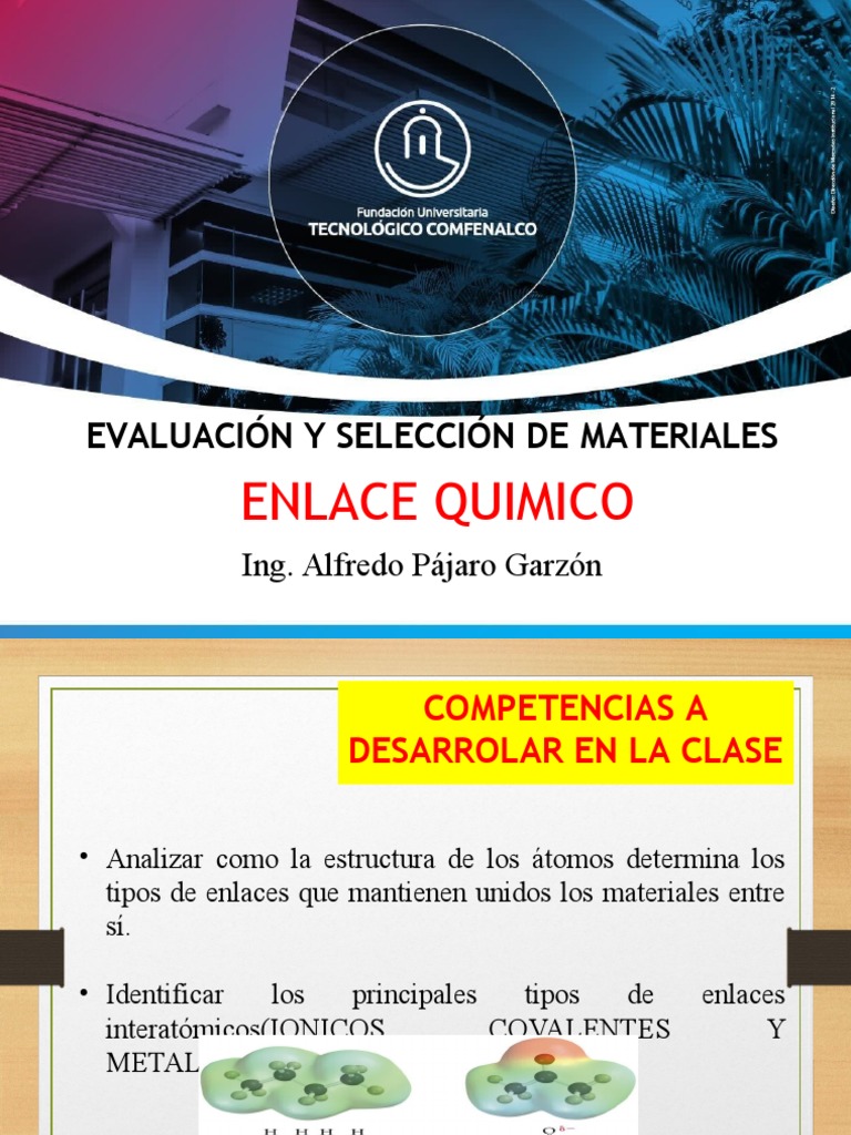 Tema 3. Enlace Quimico | PDF | Polaridad química | Enlace covalente