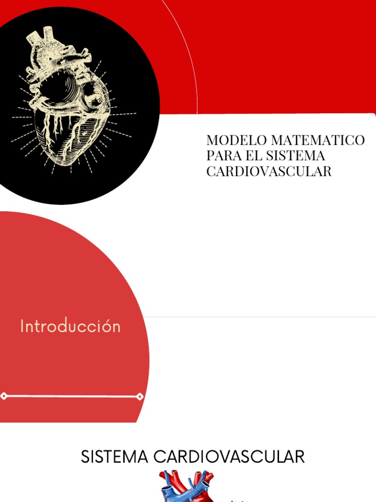 Modelo Matemático del Sistema Cardiovascular | PDF
