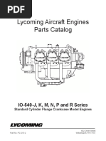 Motor Lycoming IO 540 AC | PDF | Engines | Cylinder (Engine)