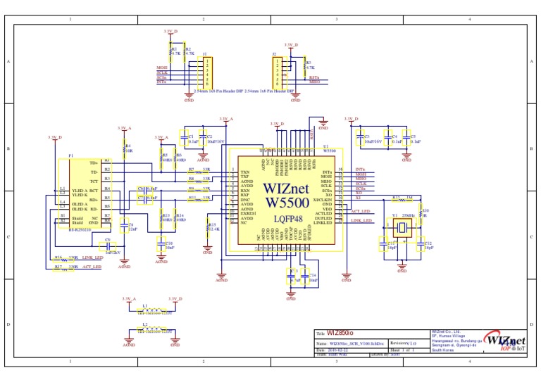 Wiz850io SCH v100 | PDF