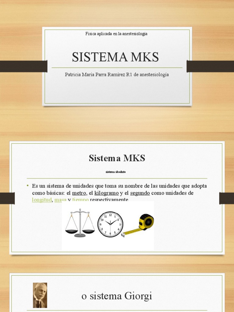 Introducción al Sistema MKS en Física | PDF | Kilogramo | Masa
