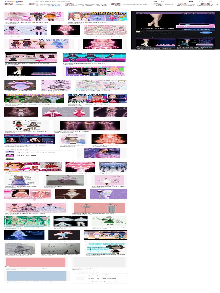 Royale High Set Concepts - Google Search | PDF | Social Information ...