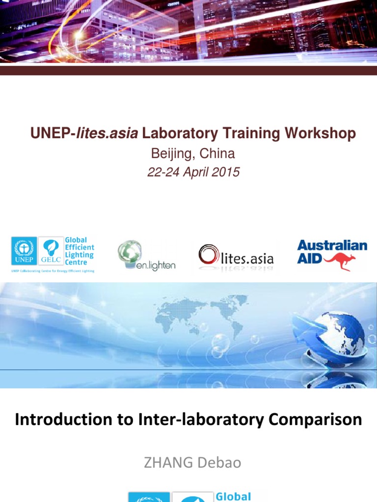 UNEP-lites - Asia Laboratory Training Workshop: Beijing, China | PDF ...