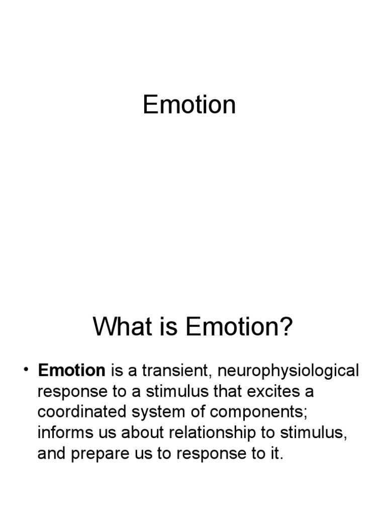 493 Lecture 6 Emotion | PDF | Emotions | Semantics