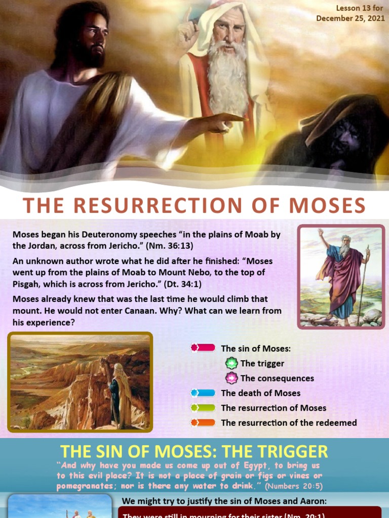 The Resurrection of Moses | PDF | Moses | Book Of Numbers