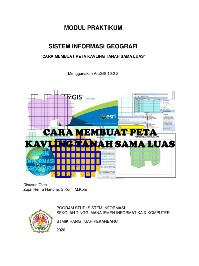 Membuat Peta Kapling Tanah | PDF
