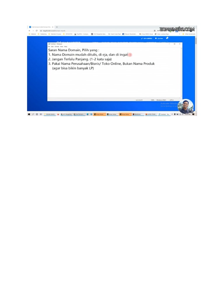 Saran Nama Website | PDF