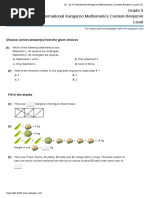 IKMC 2022 Answer Key | PDF