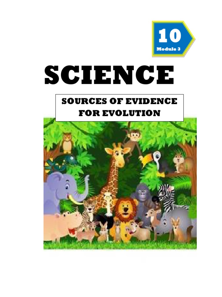 Evidence for Evolution Module | PDF | Fossil | Evolution