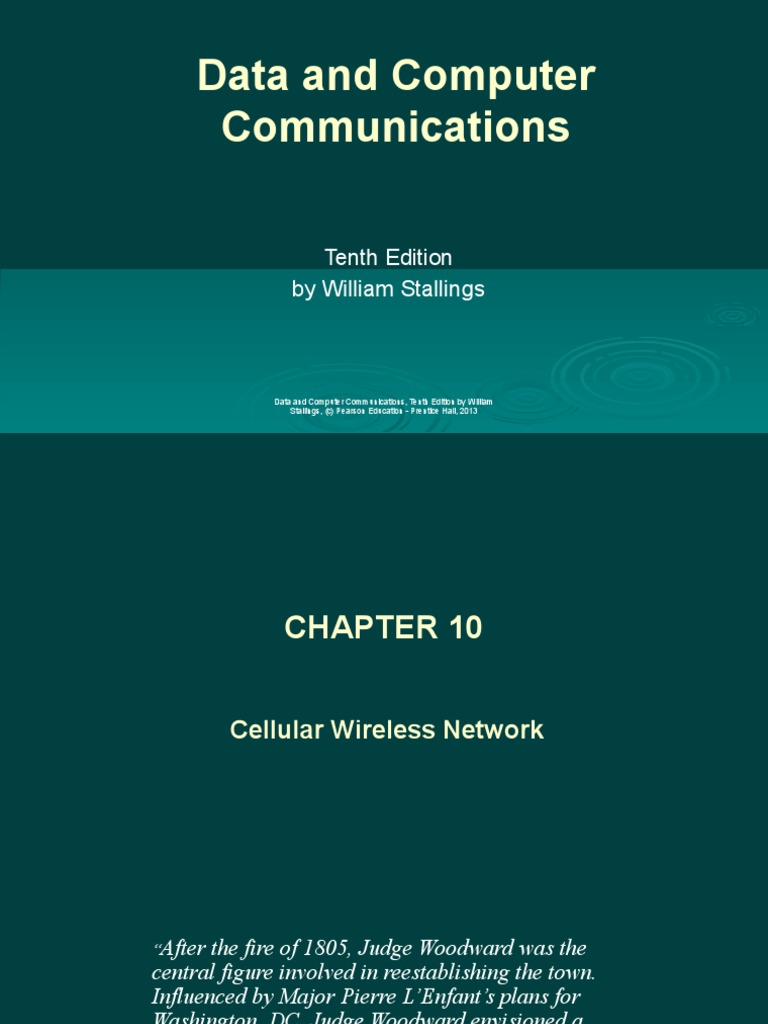 Data and Computer Communications: Tenth Edition by William Stallings ...