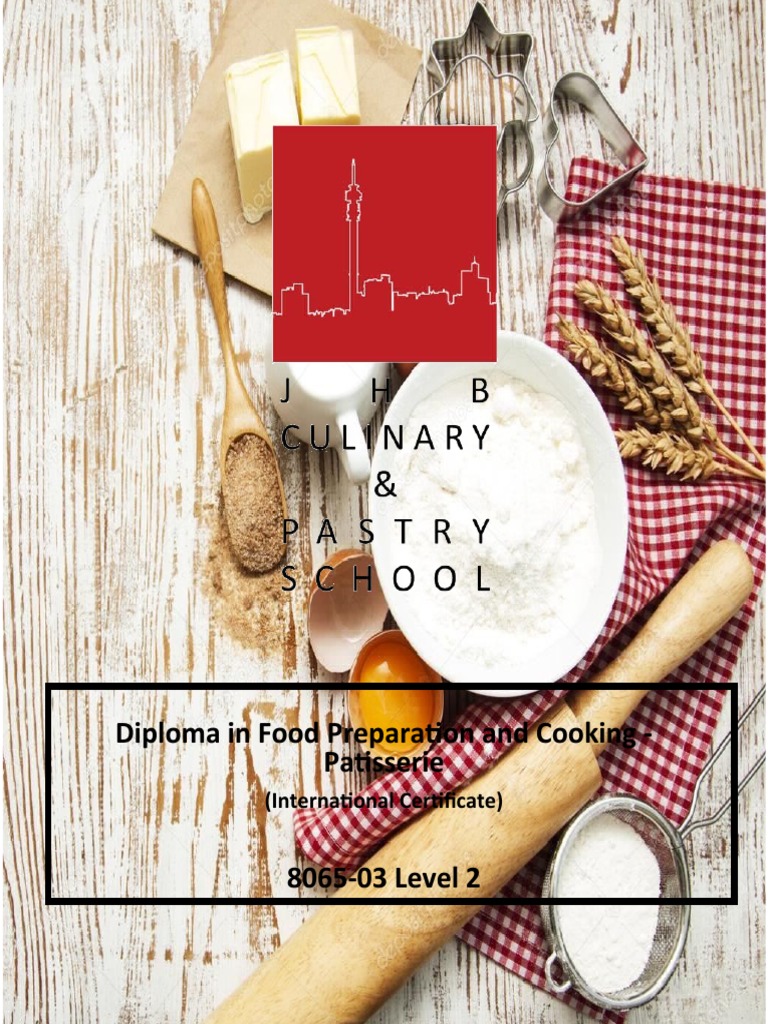 pastry diploma | PDF | Cakes | Flour