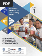 Module 3 - NC II - Solving and Addressing General Workplace Problems - ForTrainingOnly | PDF ...