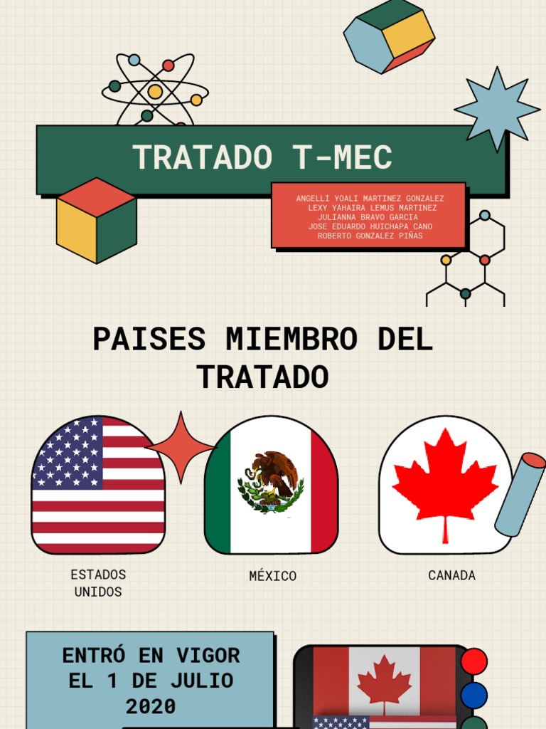 Tratado T-Mec | PDF | México | Tratado de Libre Comercio Norteamericano