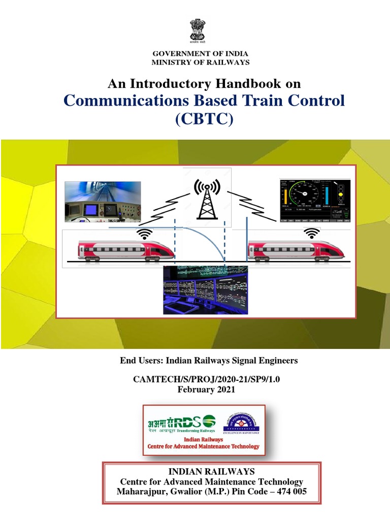 Introductory Handbook On CBTC | PDF | Train | Railway Safety