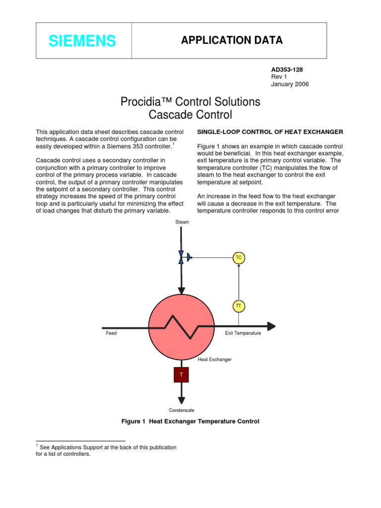 Cascade Control | PDF | Control Theory | Feedback