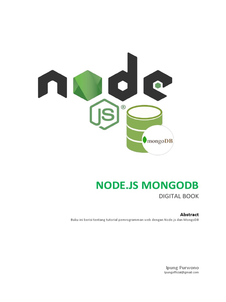 FREE Buku NodeJs Dan MongoDB | PDF