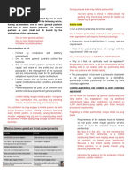 Article 1767 - 1867 Summary | PDF | Partnership | Law Of Agency