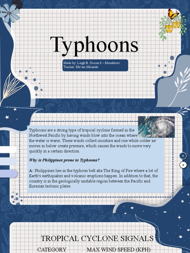 Typhoon Notes | PDF