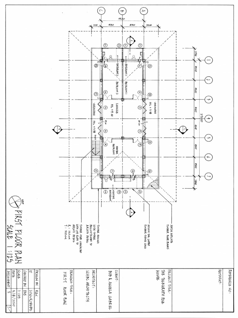 Telegraph Pole House First Floor Plan | PDF
